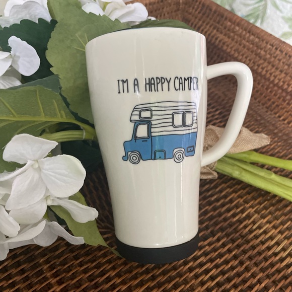 Dining | Happy Camper Coffee Mug With Lid | Poshmark